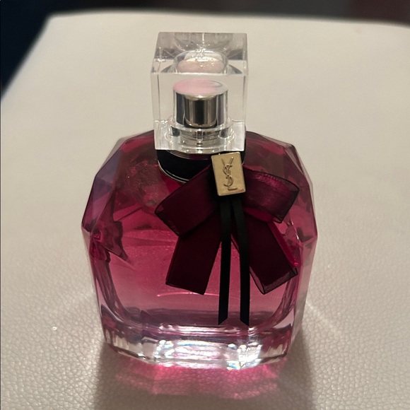 Yves Saint Laurent | Accessories | Ysl Pink Perfume Bottle With Bow ...